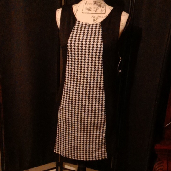 Dresses | Nwt Houndstooth Dress | Poshmark